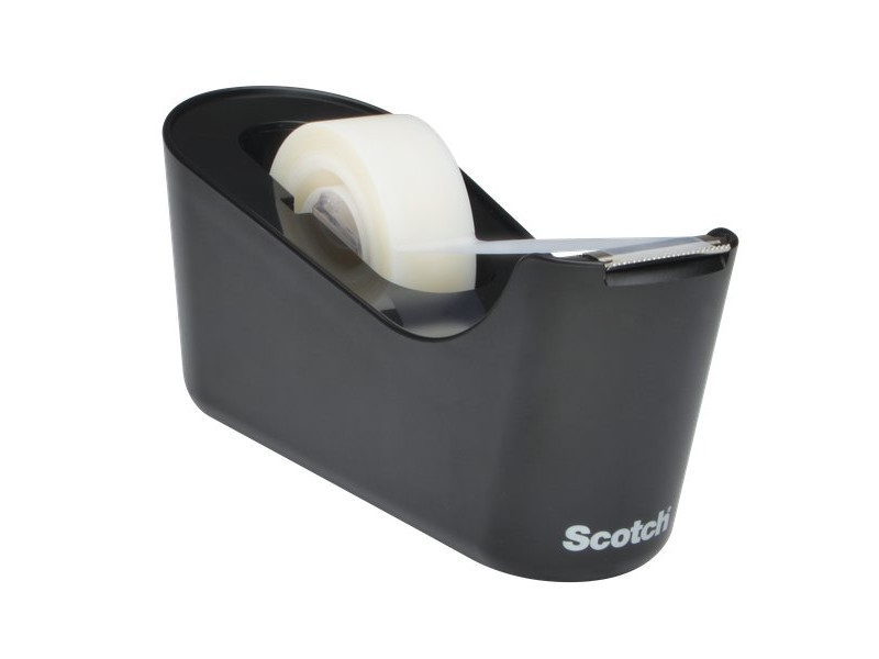 Dispenser per Nastro Adesivo C18 Scotch + Nastro C18-B Nero 4054596577848 Dispenser per Nastro Adesivo C18 Scotch + Nastro C18-B Nero 4054596577848
